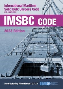 IMSBC Code 2022 Edition: Amendment 07-23 - NCB Hazcheck